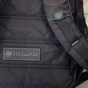 HP | Bags | Hp 56 Active Laptop Backpack Black Green Bag | Poshmark